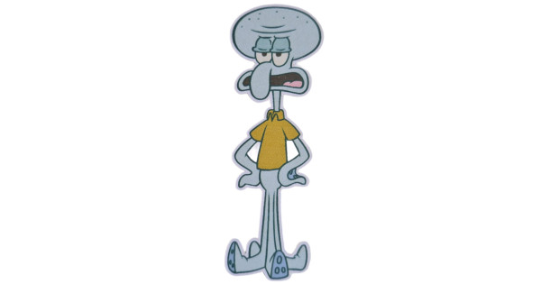 Bob esponja Lula molusco.(1 a 10 und)