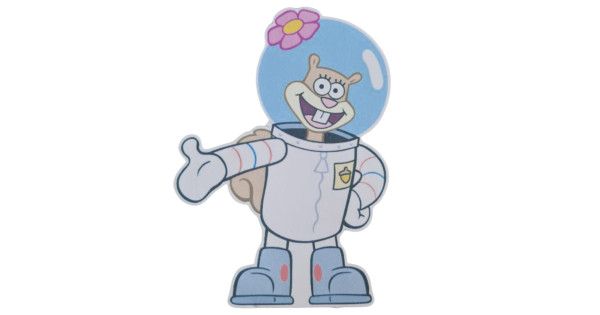 Bob esponja Sandy.(1 a 10 und)