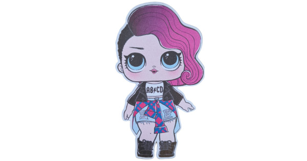 Boneca Lol rocker.(de 1 a 10 und)