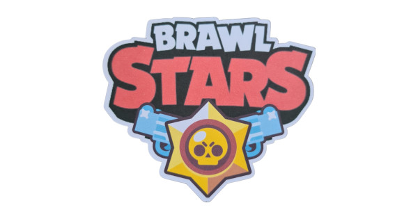 Brawl star logo.(de 1 a 10 und)