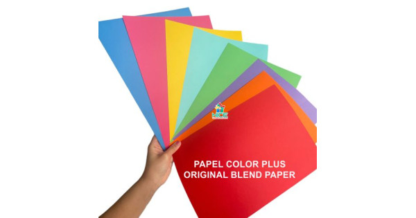 Papel Color Plus A4 180g Unidade
