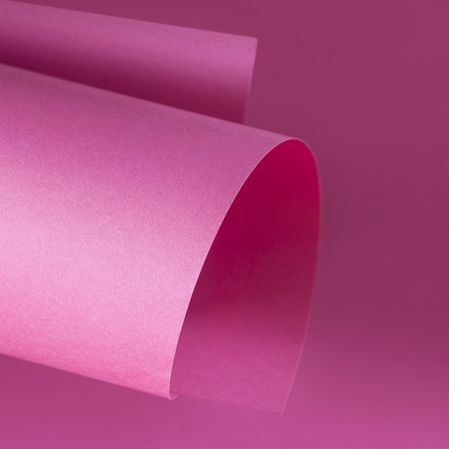 Papel Color Plus Rosa A4 180g Unidade